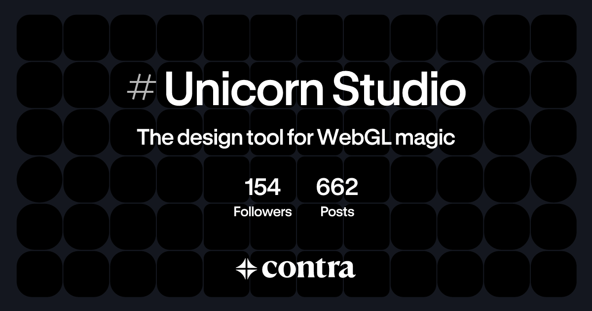 #Unicorn Studio on Contra