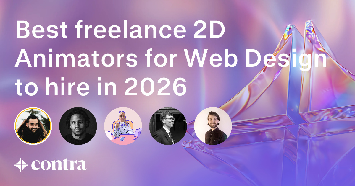 2D Animation freelancers for Web Design