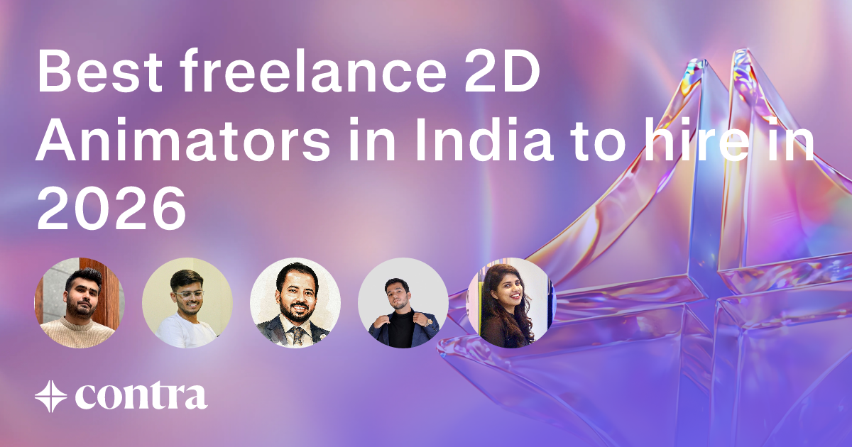 2D Animation freelancers in India