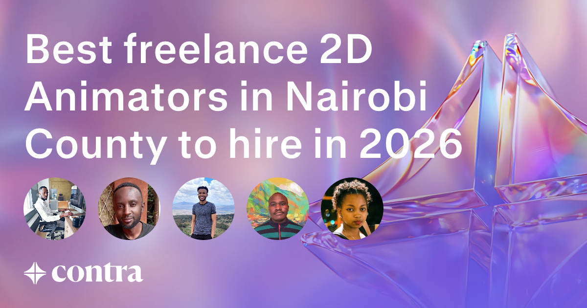 2D Animation freelancers in Nairobi County