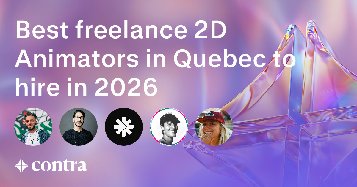2D Animation freelancers in Quebec