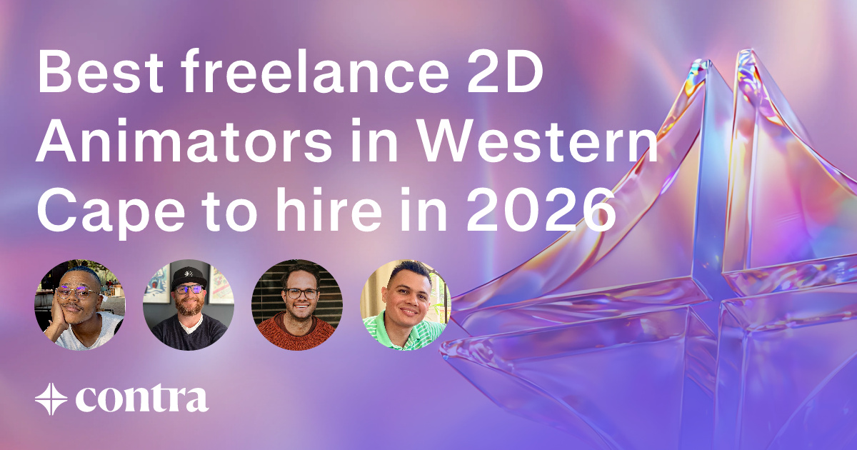 2D Animation freelancers in Western Cape