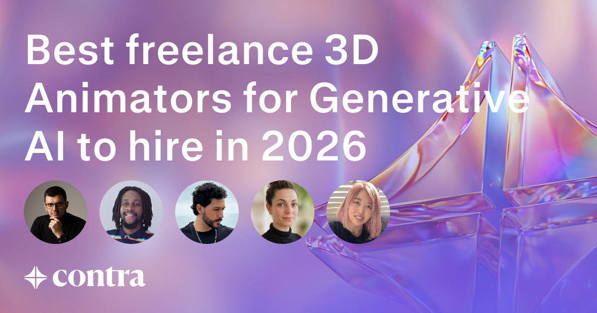 3D Animation freelancers for Generative AI