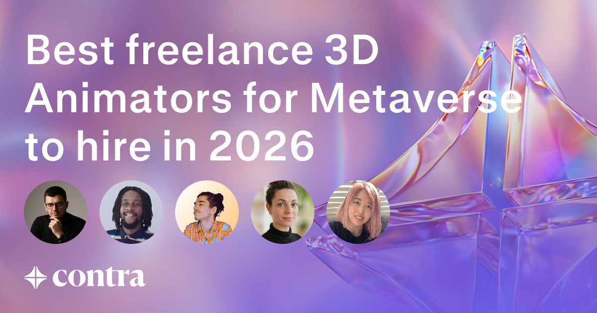 3D Animation freelancers for Metaverse