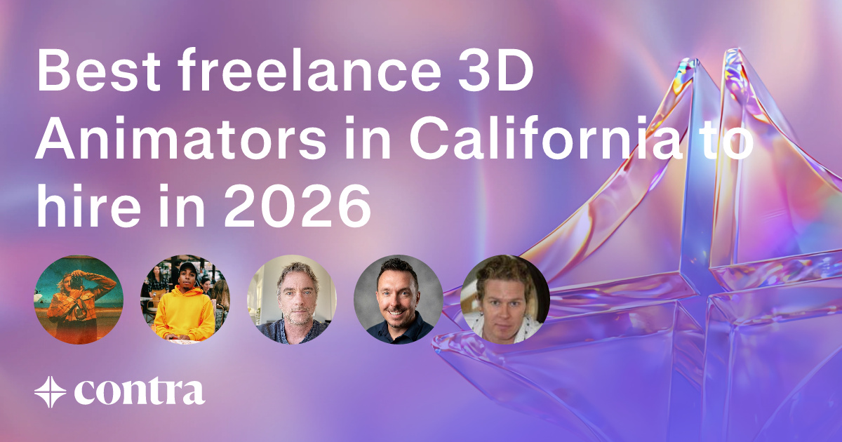 3D Animation freelancers in California