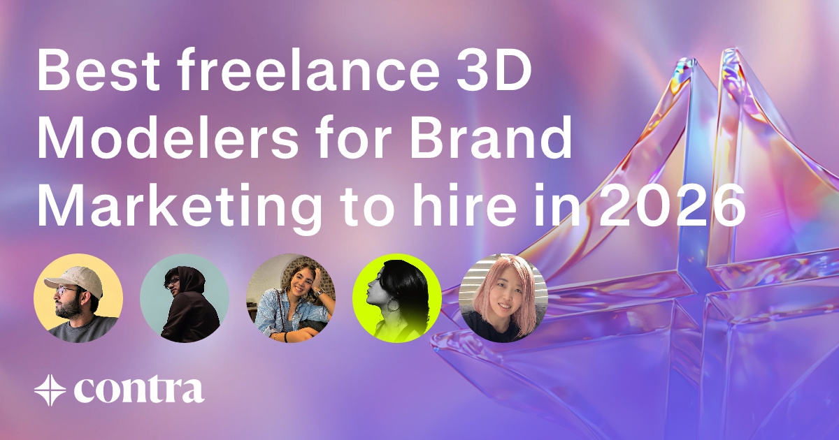 3D Modeling freelancers for Brand Marketing