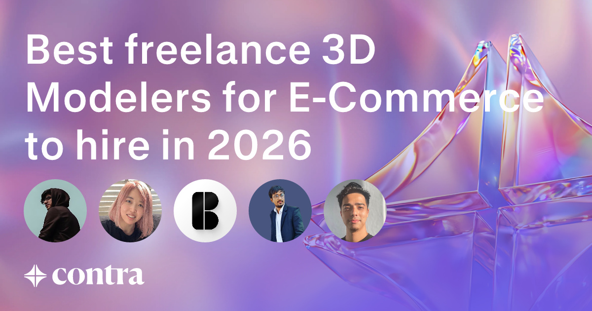 3D Modeling freelancers for E-Commerce