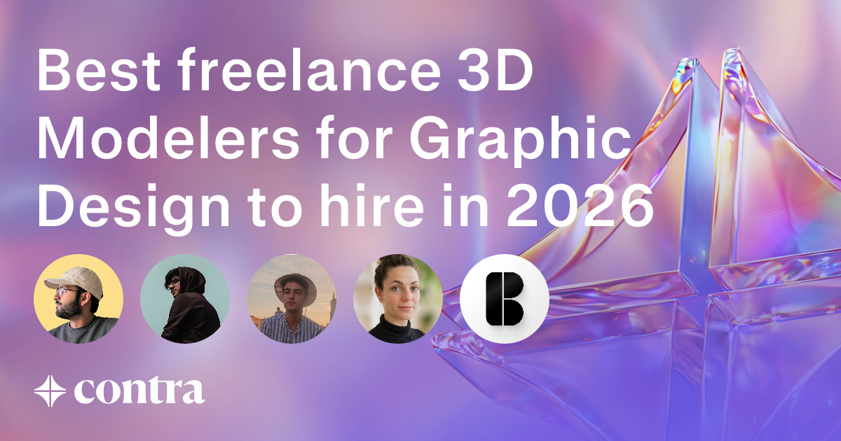 3D Modeling freelancers for Graphic Design