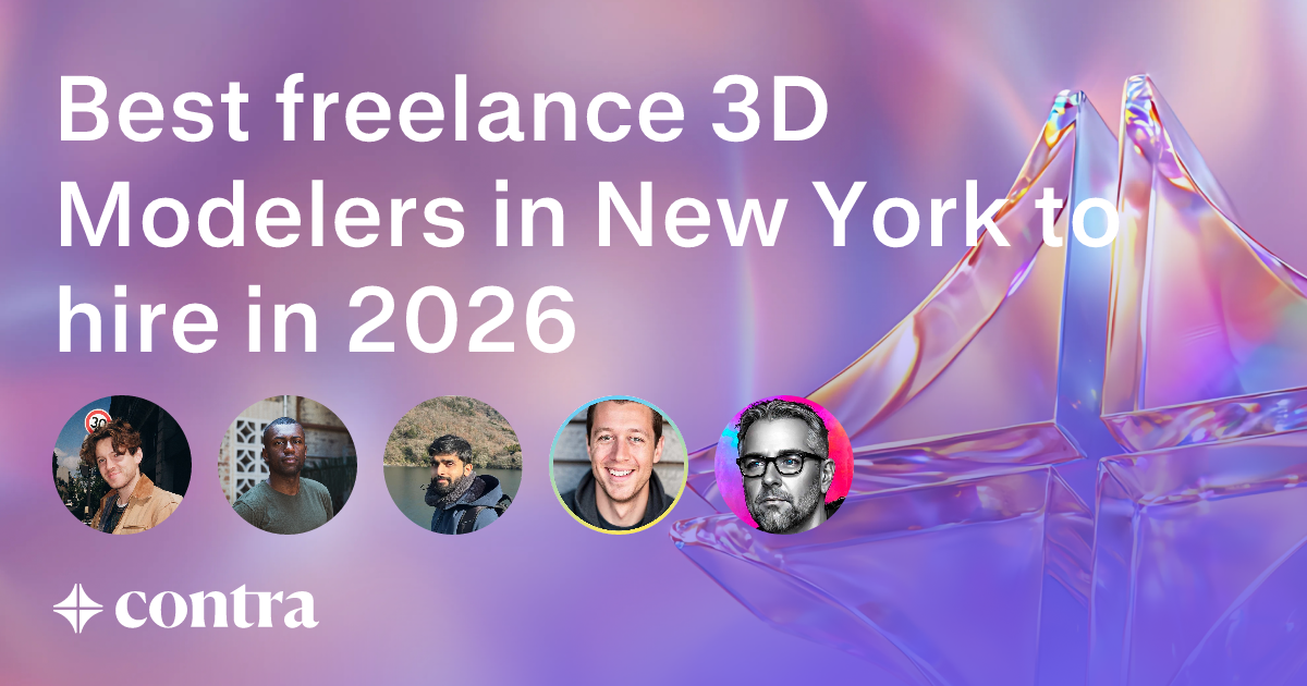 Best freelance 3D Modelers in New York to hire in 2025