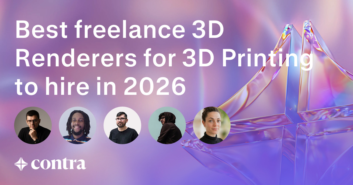 3D Rendering freelancers for 3D Printing
