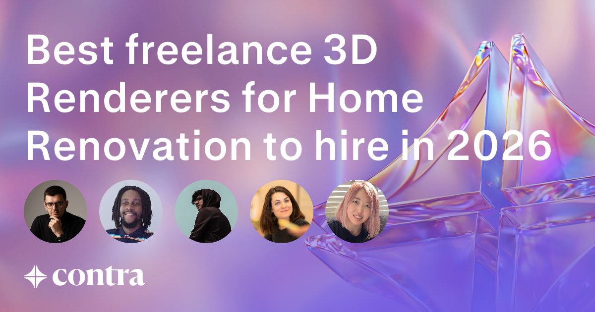 Best freelance 3D Renderers for Home Renovation to hire in 2025