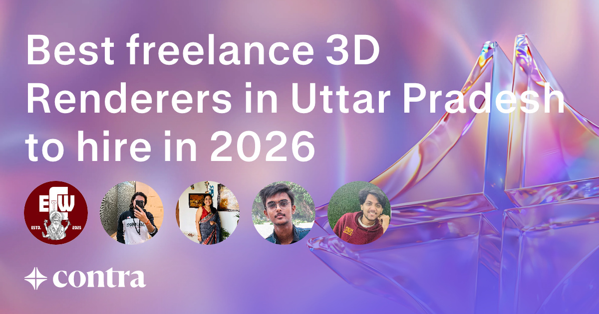 3D Rendering freelancers in Uttar Pradesh