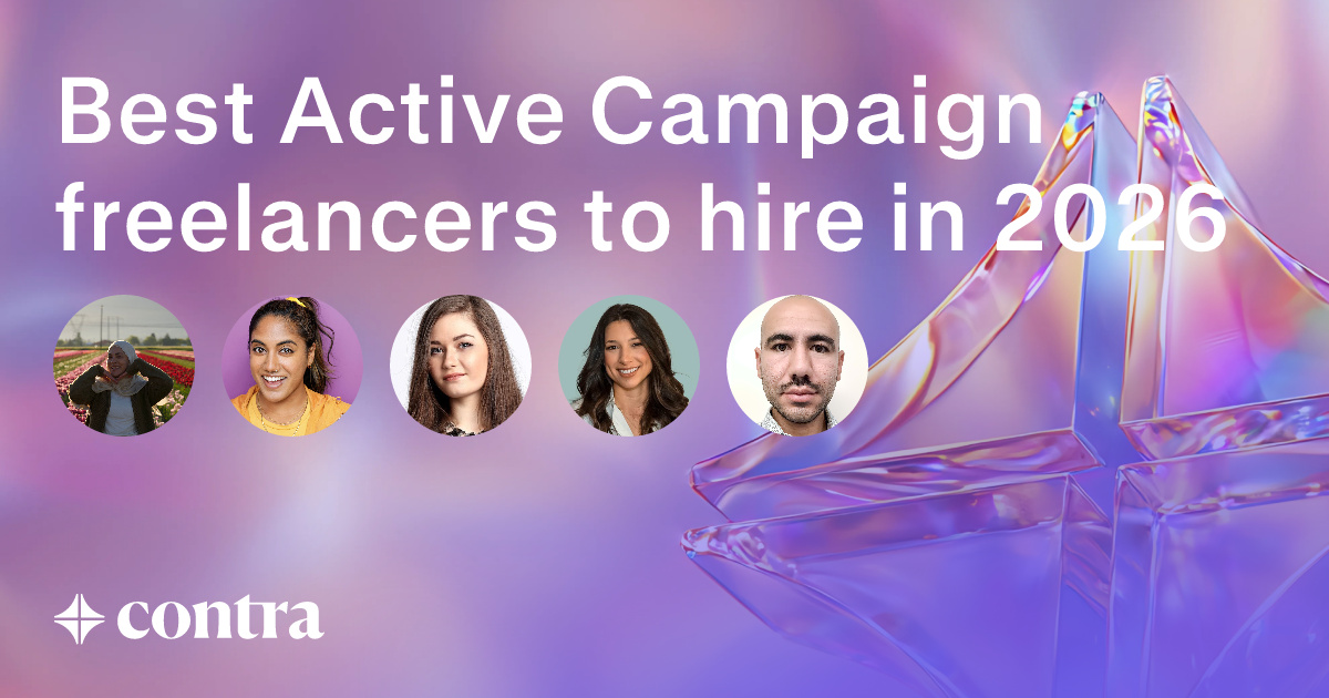 Active Campaign freelancers