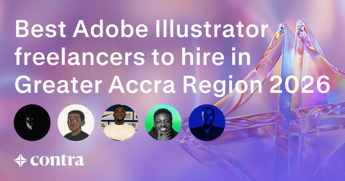 Adobe Illustrator freelancers in Greater Accra Region