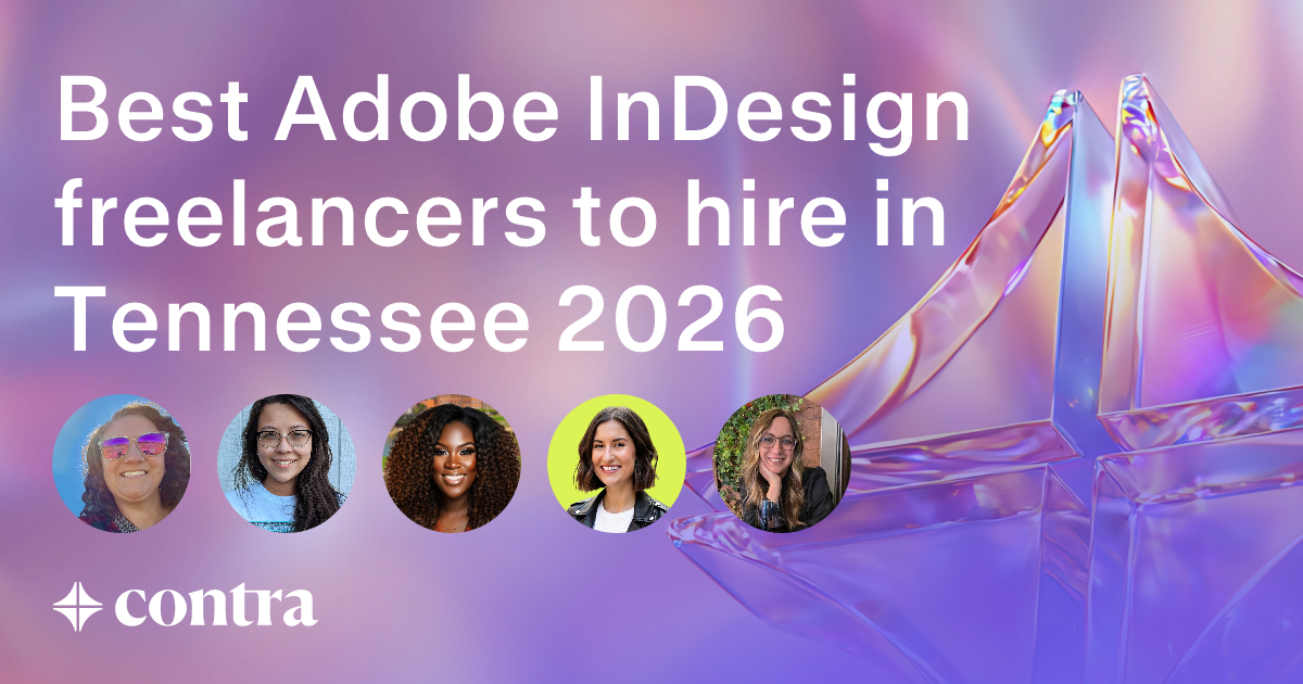 Best Adobe InDesign freelancers to hire in Tennessee 2025