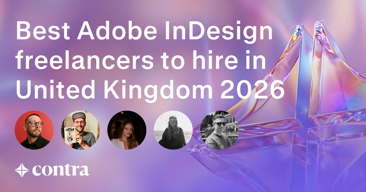 Best Adobe InDesign freelancers to hire in United Kingdom 2025