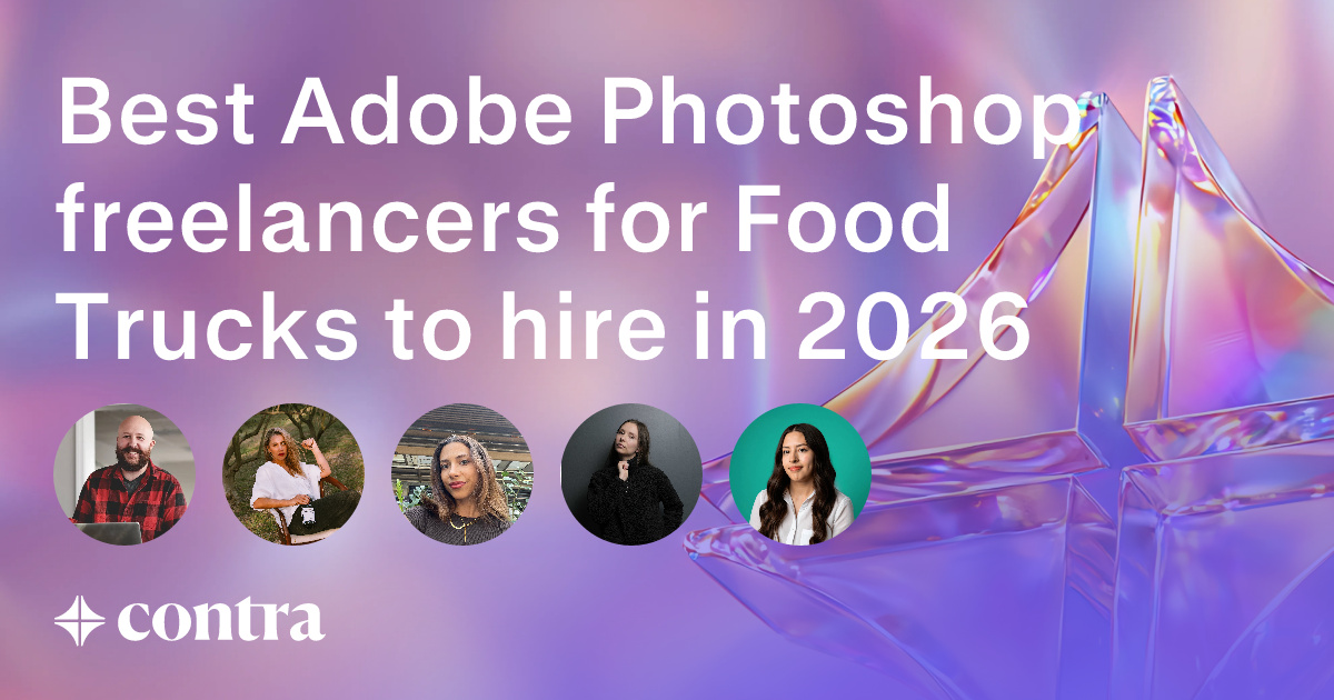 Adobe Photoshop freelancers for Food Trucks