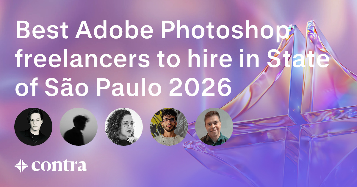 Adobe Photoshop freelancers in State of São Paulo