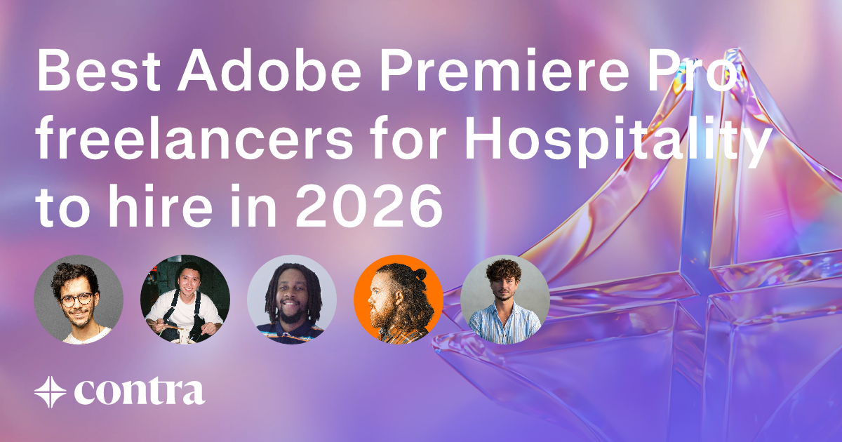 Adobe Premiere Pro freelancers for Hospitality