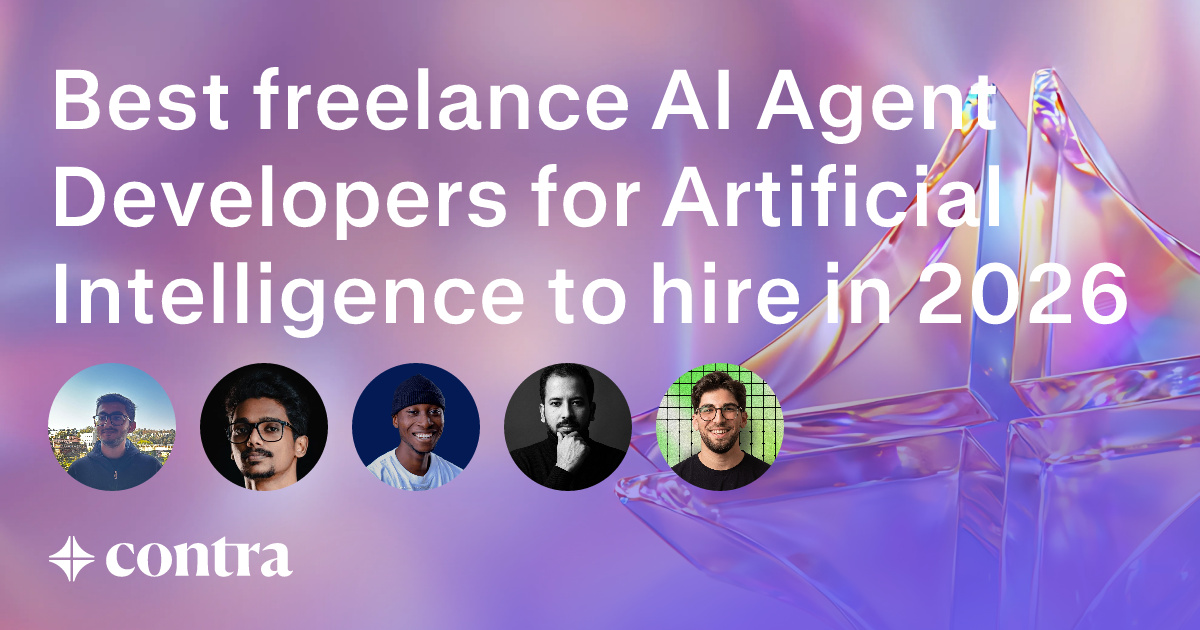 AI Agent Development freelancers for Artificial Intelligence