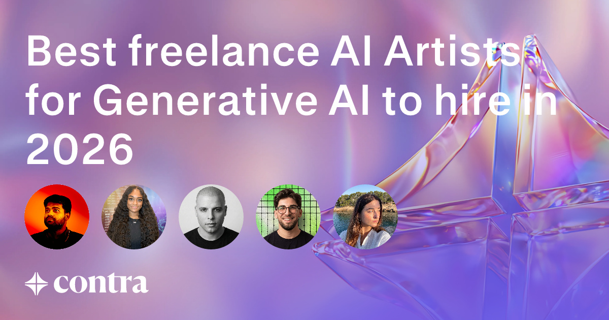 AI Art freelancers for Generative AI