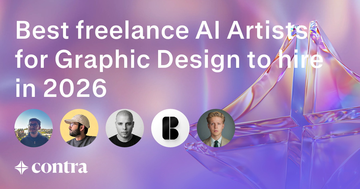 AI Art freelancers for Graphic Design