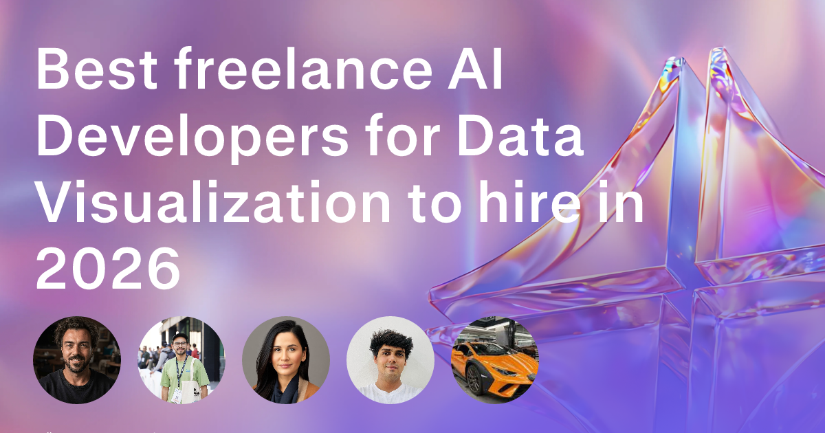 Best freelance AI Developers for Data Visualization to hire in 2025