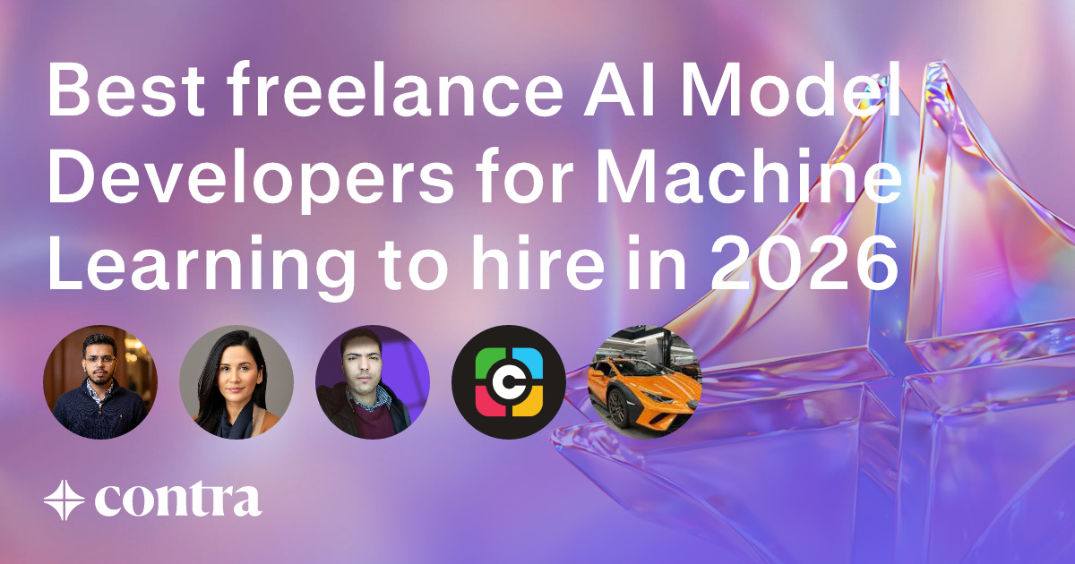AI Model Development freelancers for Machine Learning