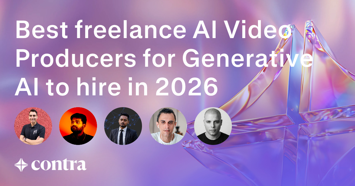AI Video Production freelancers for Generative AI