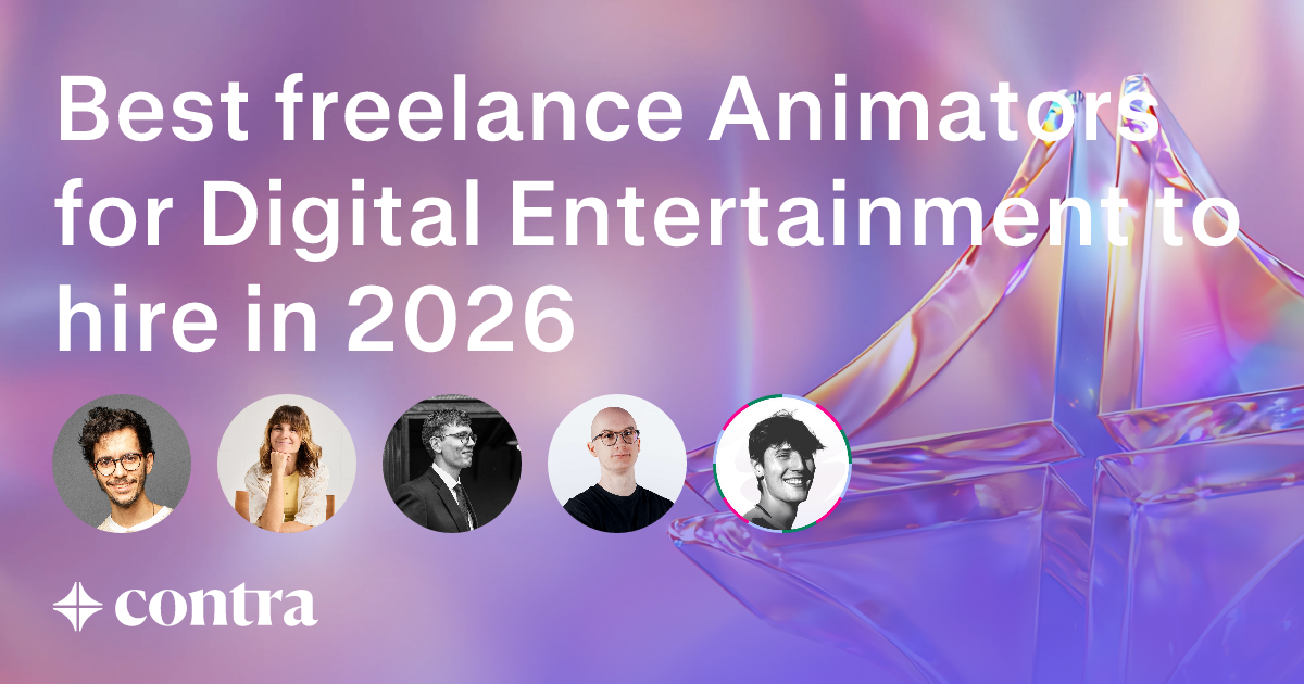 Animation freelancers for Digital Entertainment