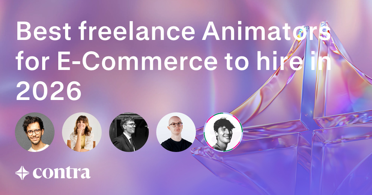 Animation freelancers for E-Commerce