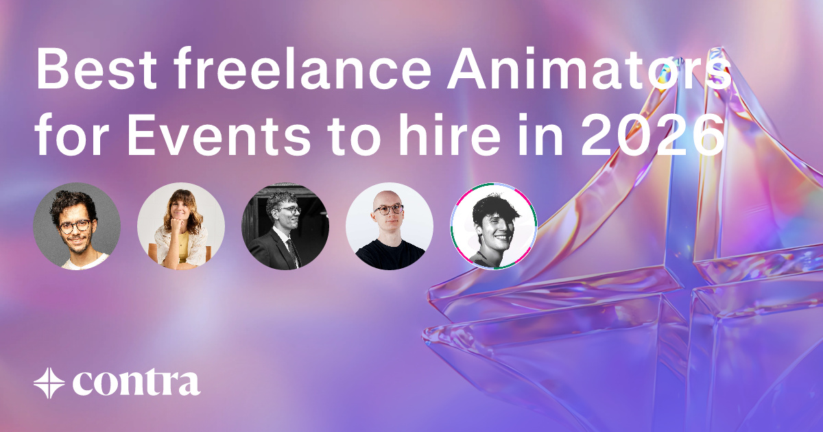 Animation freelancers for Events