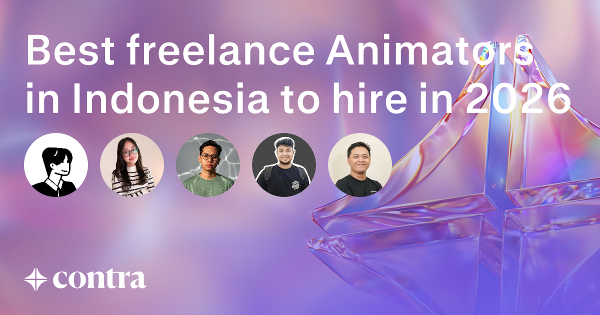 Animation freelancers in Indonesia