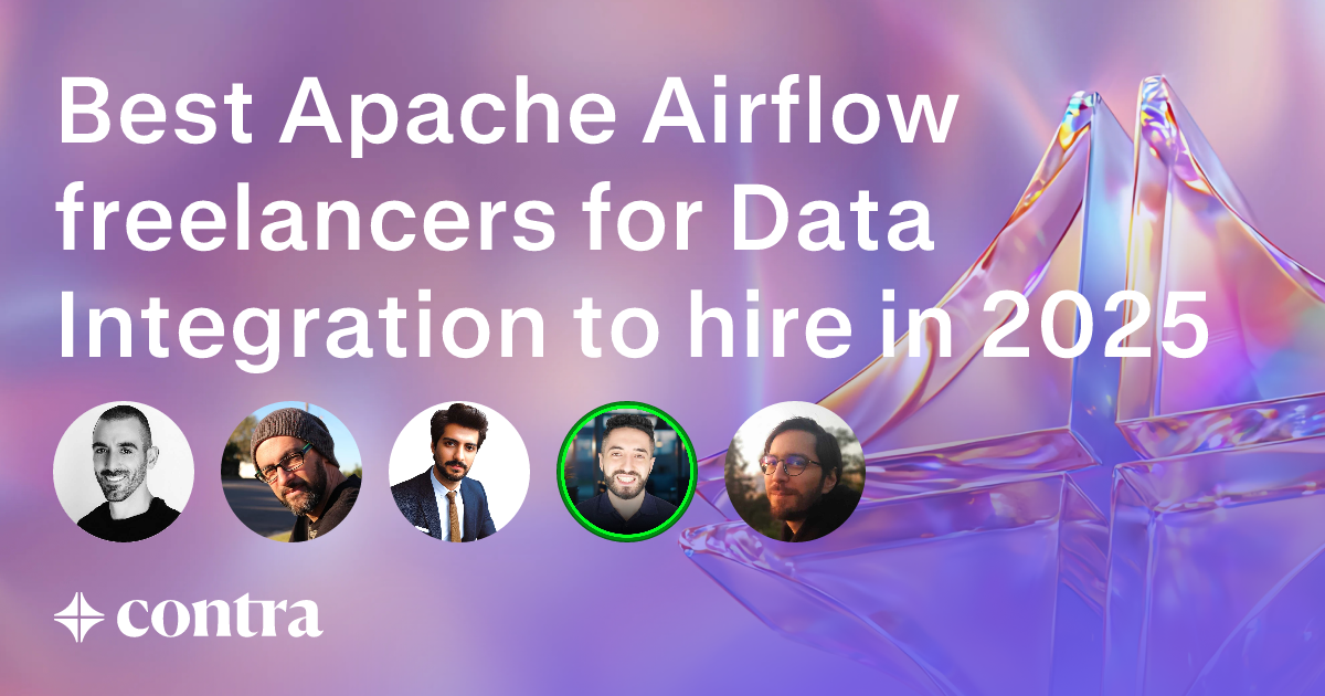 Best Apache Airflow freelancers for Data Integration to hire in 2025