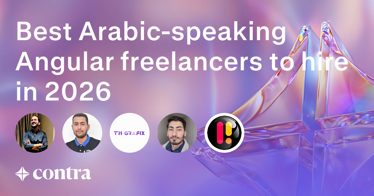 Arabic-speaking Angular freelancers