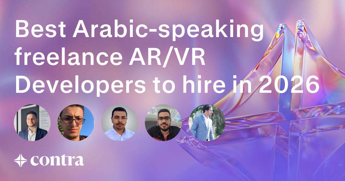 Best Arabic-speaking freelance AR/VR Developers to hire in 2025