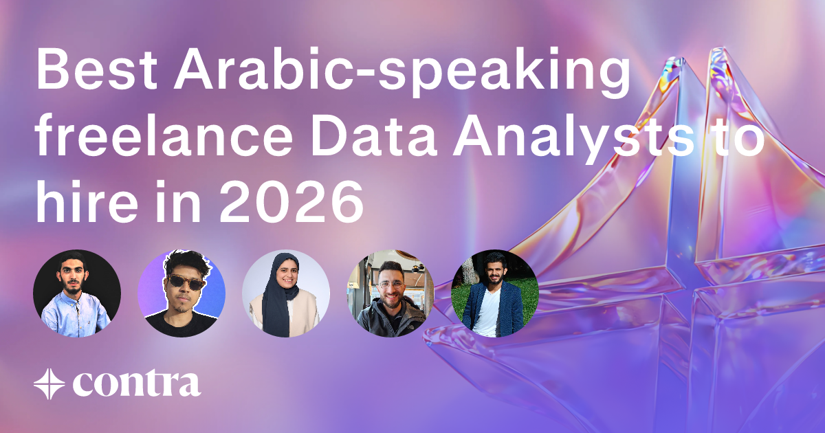 Arabic-speaking Data Analysis freelancers
