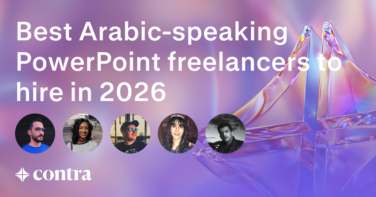 Best Arabic-speaking PowerPoint freelancers to hire in 2025
