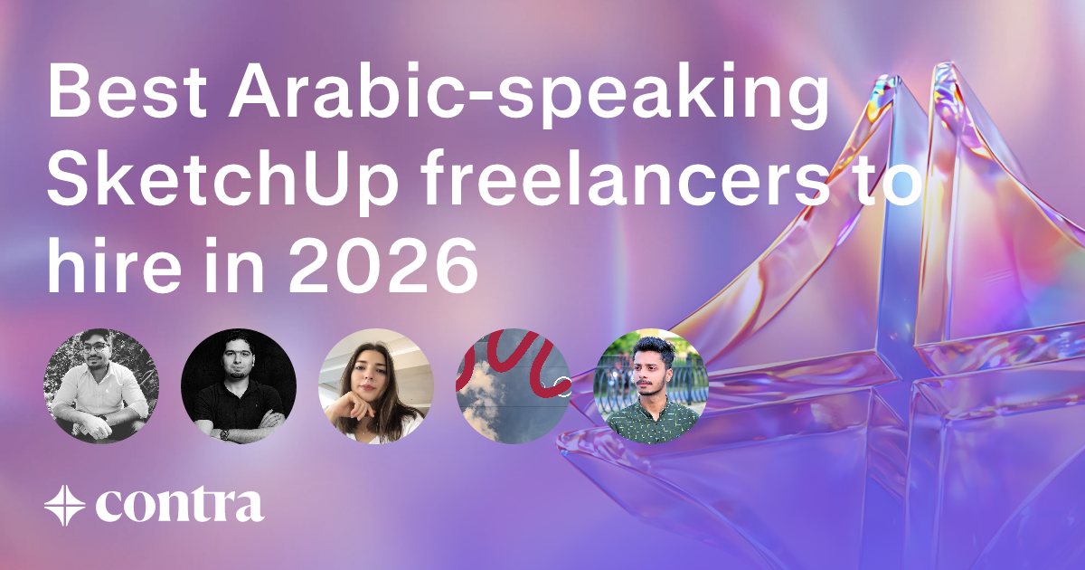 Arabic-speaking SketchUp freelancers