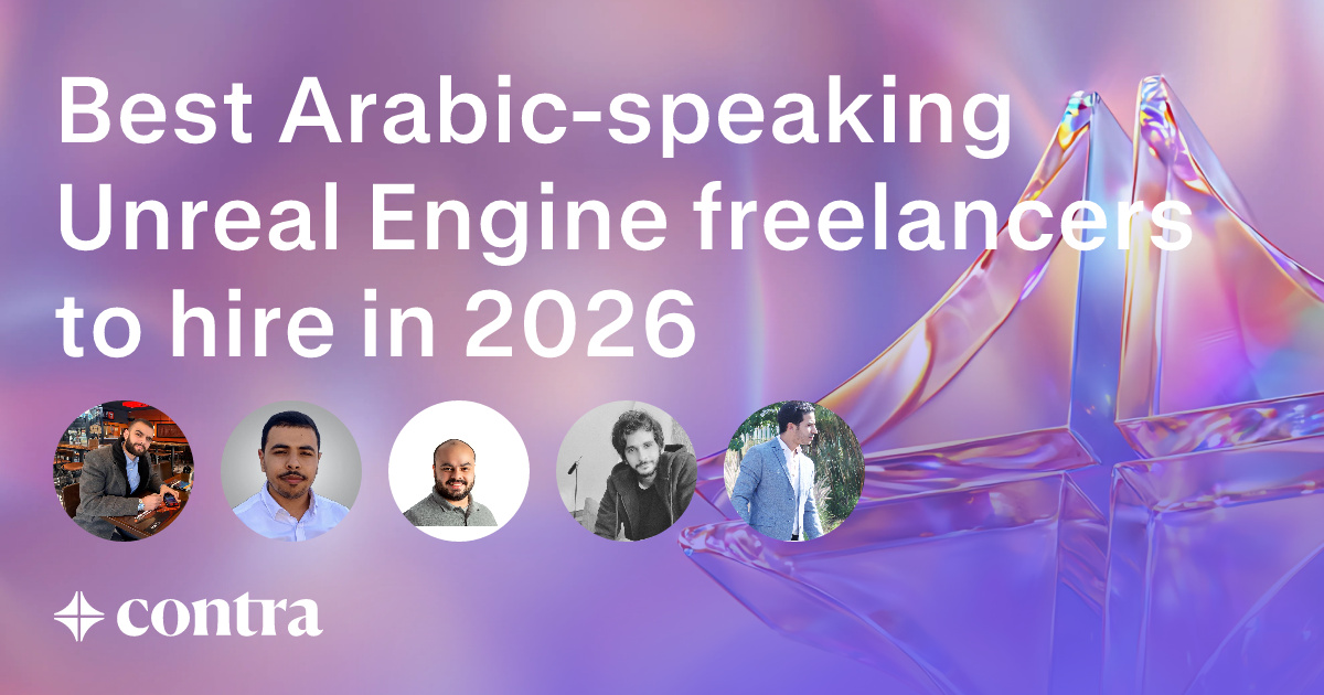 Arabic-speaking Unreal Engine freelancers