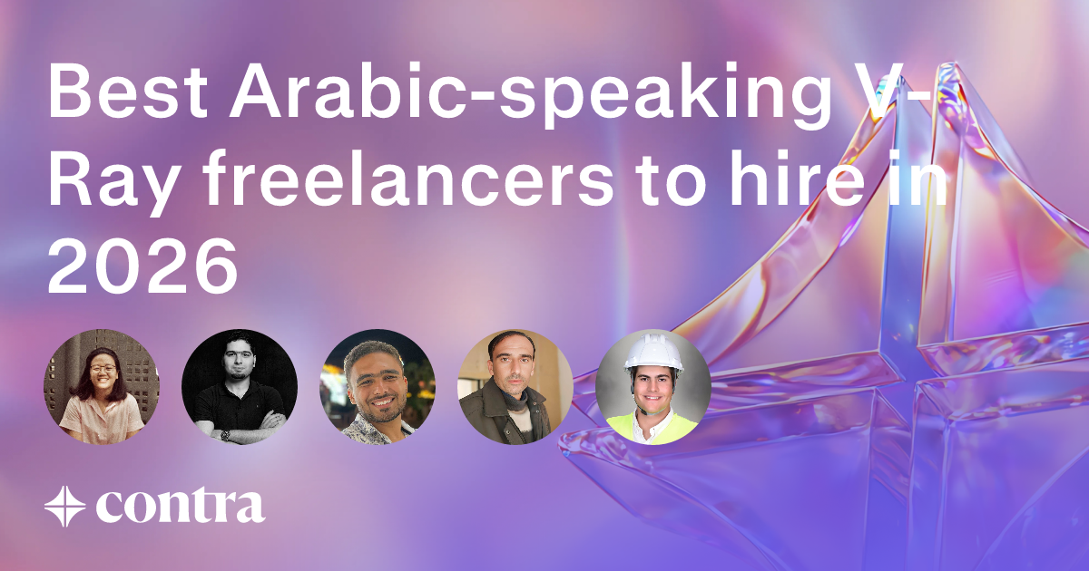 Best Arabic-speaking V-Ray freelancers to hire in 2025