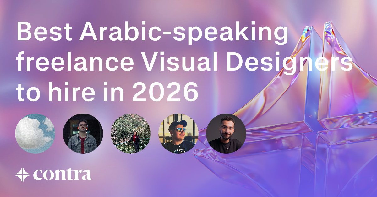 Arabic-speaking Visual Design freelancers