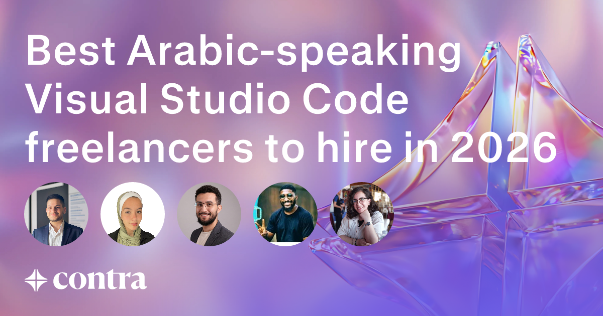 Arabic-speaking Visual Studio Code freelancers