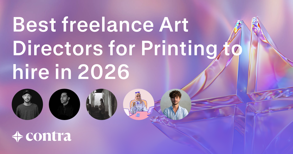 Best freelance Art Directors for Printing to hire in 2025