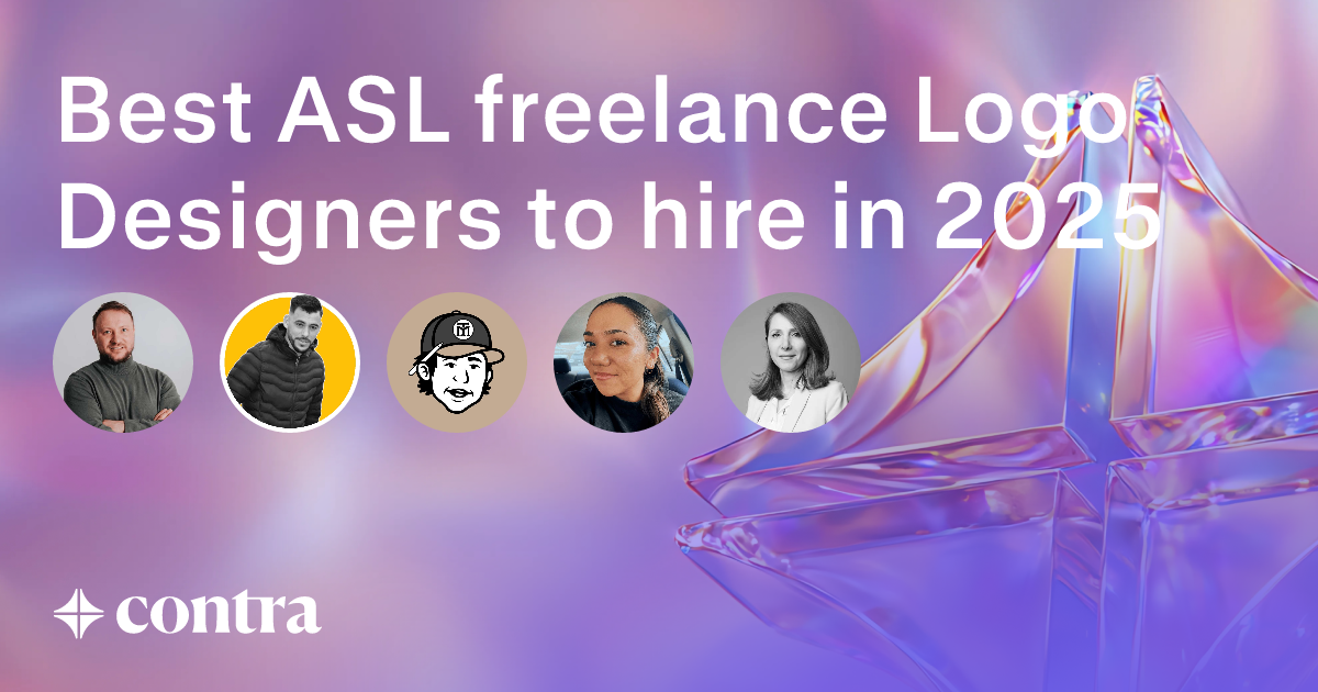 Best ASL freelance Logo Designers to hire in 2025