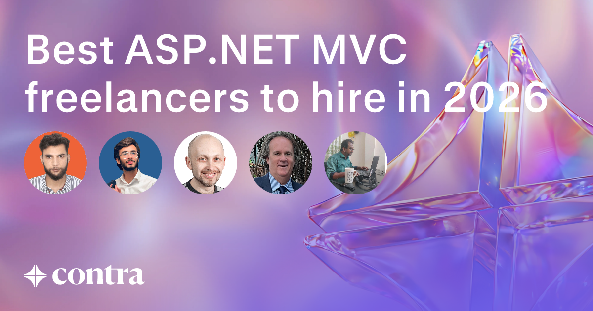 Best ASP.NET MVC freelancers to hire in 2025