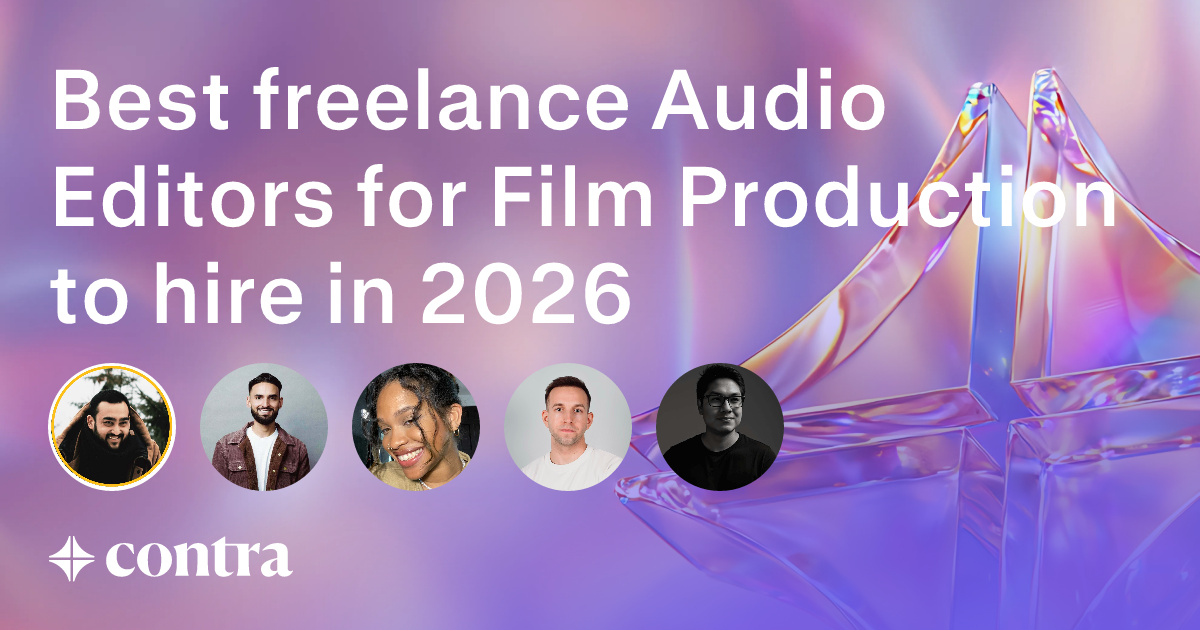 Audio Editing freelancers for Film Production