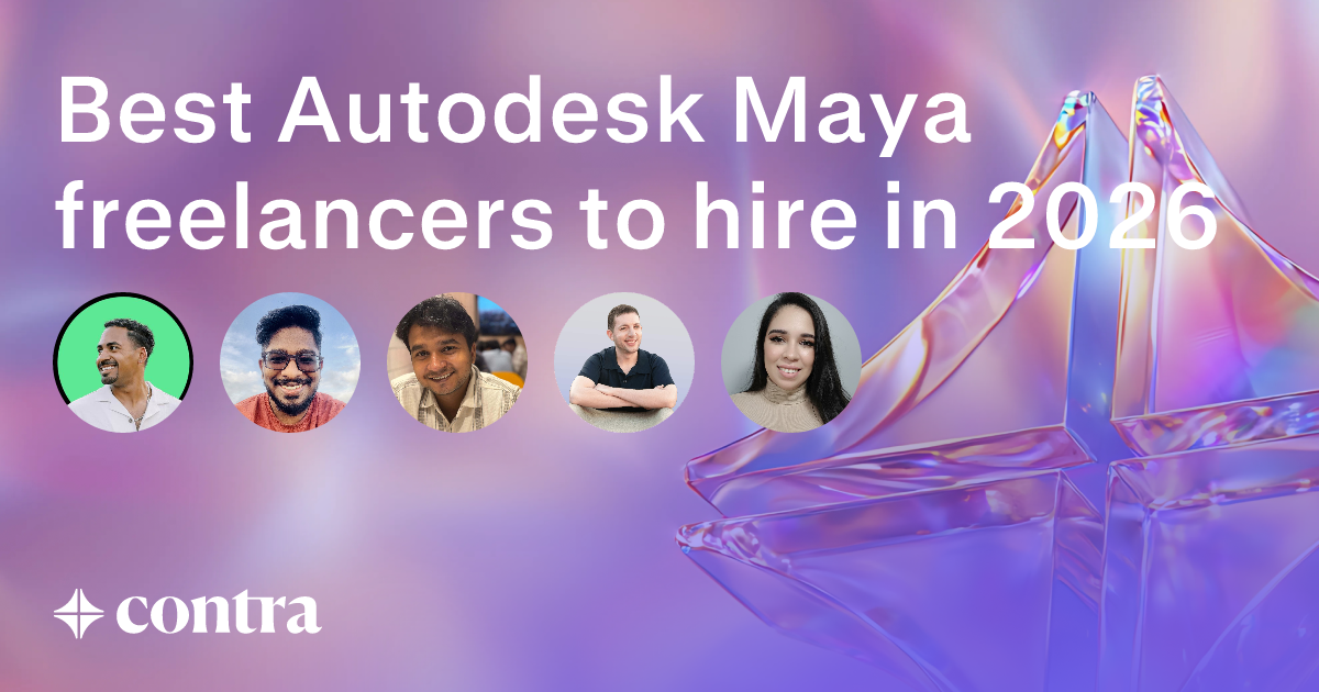 Best Autodesk Maya freelancers to hire in 2025