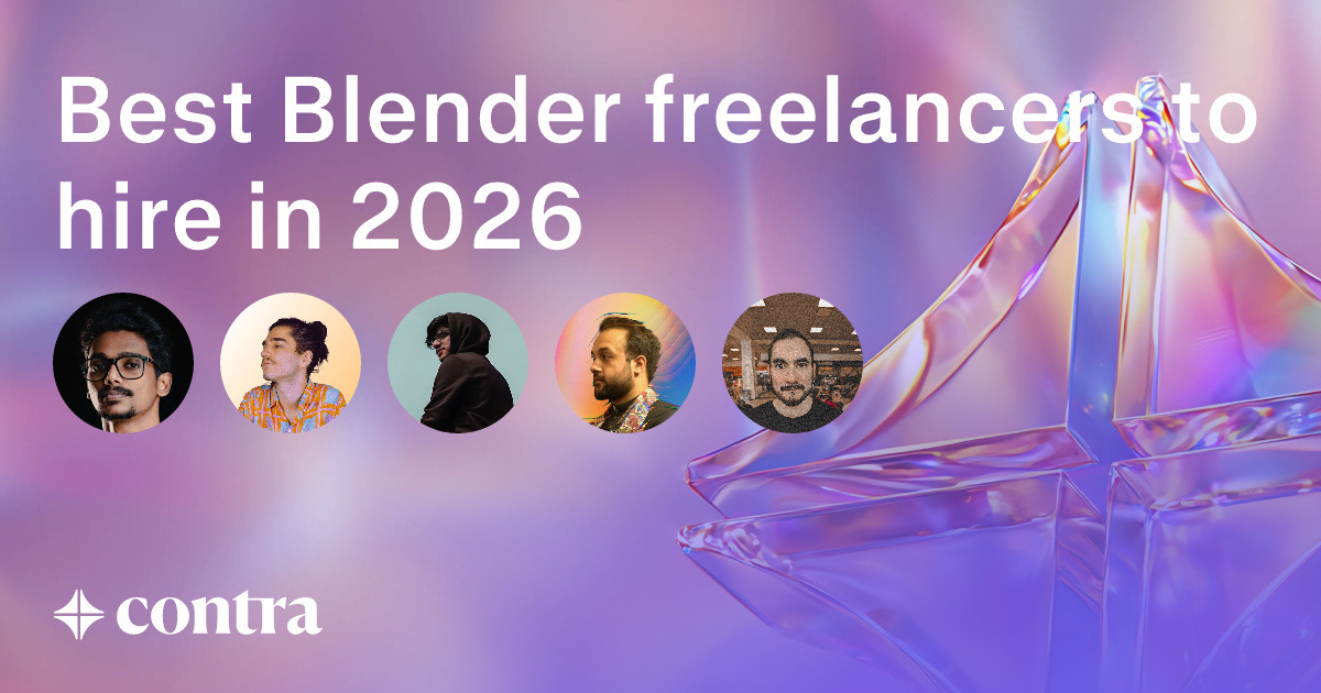 Blender freelancers