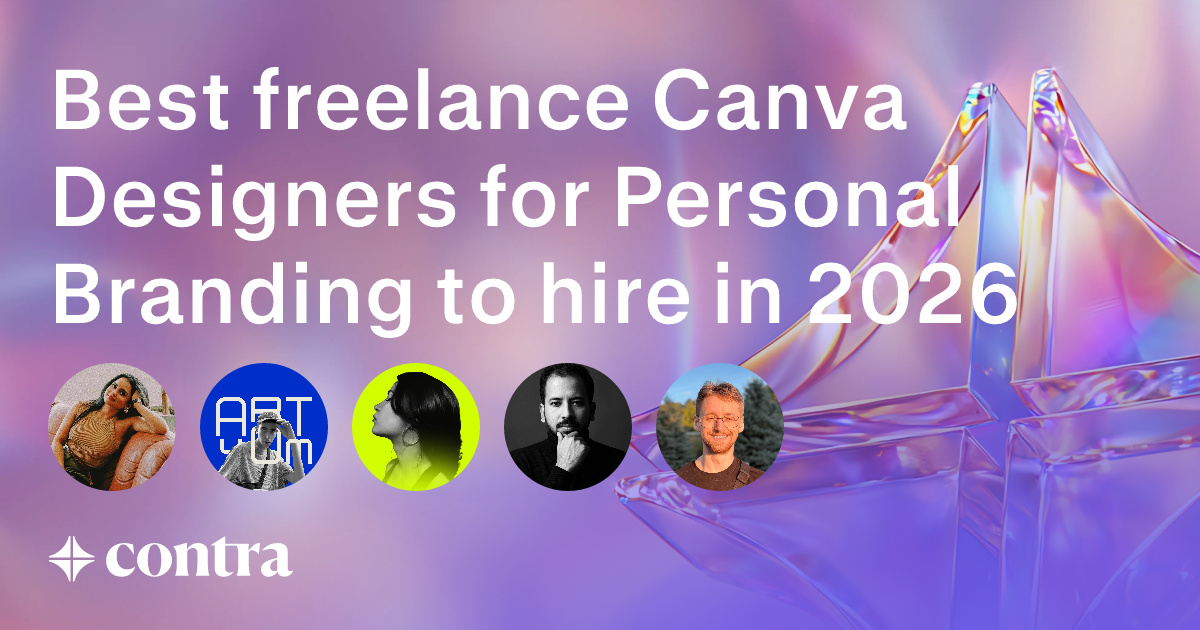 Canva Design freelancers for Personal Branding